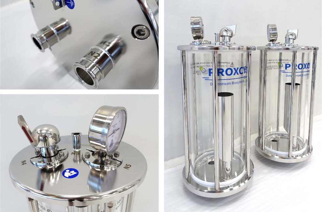 Custom Bubble traps for Pfizer COVID-vaccine production lines – Proxcys