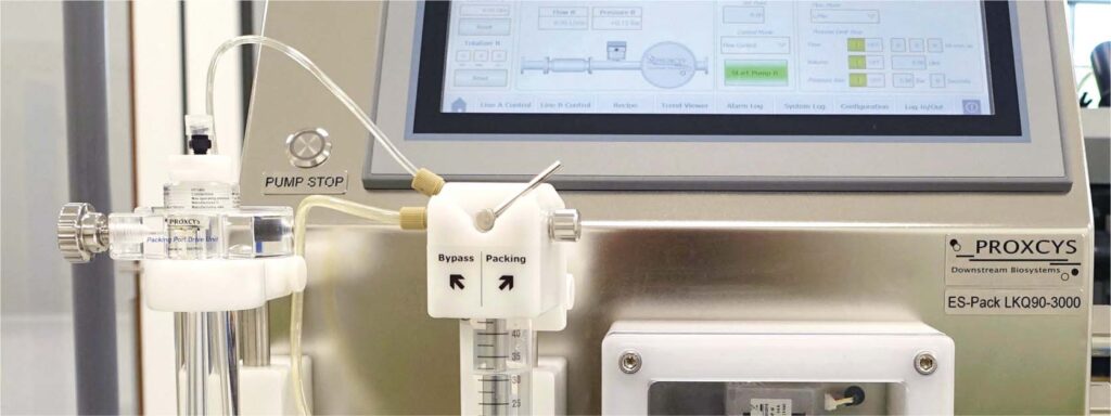 Proxcys - Chromatography columns - Highest throughput per m²