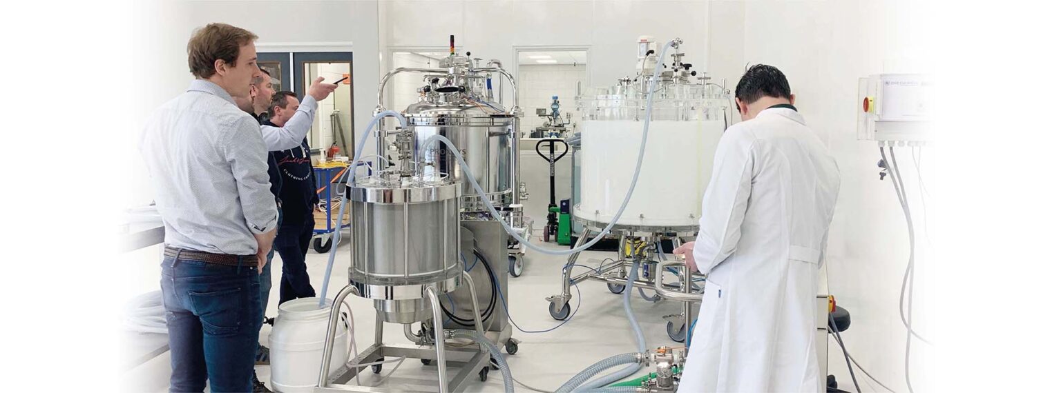 Radial Flow Chromatography Packing demo – Proxcys