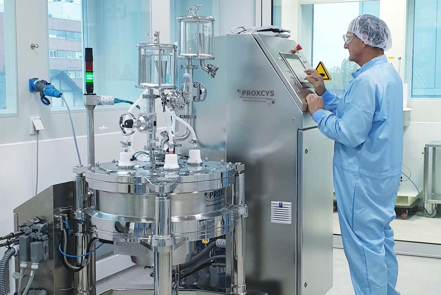 Proxcys - Chromatography columns - Highest throughput per m²