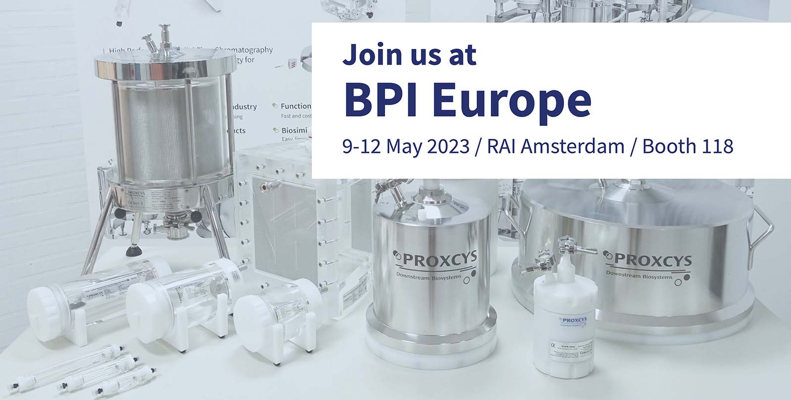 Meet us at the BPI Europe! – Proxcys